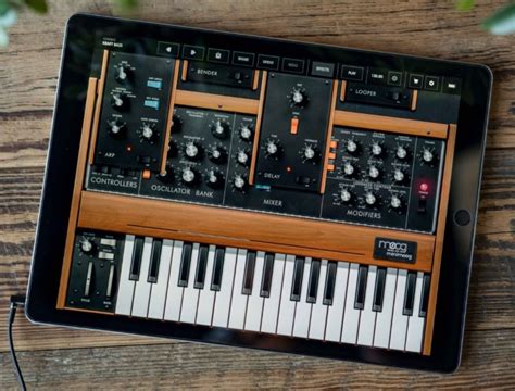 Minimoog Model D App Recreates Classic Moog Sound On IOS Synthtopia