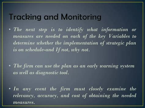 Strategic Monitoring System Ppt Business Business And Finance