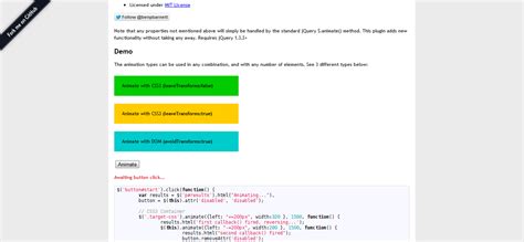5 Jquery Animate Enhanced Designcoral
