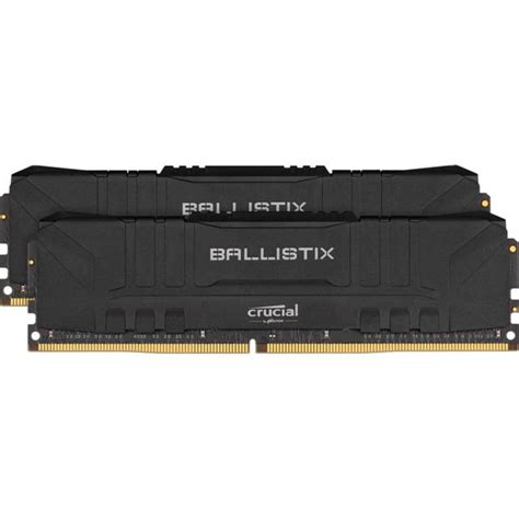 Crucial Ballistix Ddr4 2666 32gb 2x 16gb 2g X 64 Cl16 Memory Kit Black