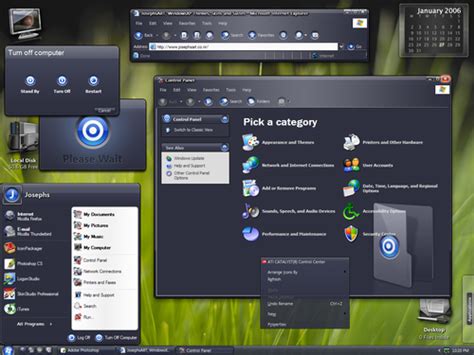 Smooth Frog On Top Grass Rainmeter Skin For Windows 7