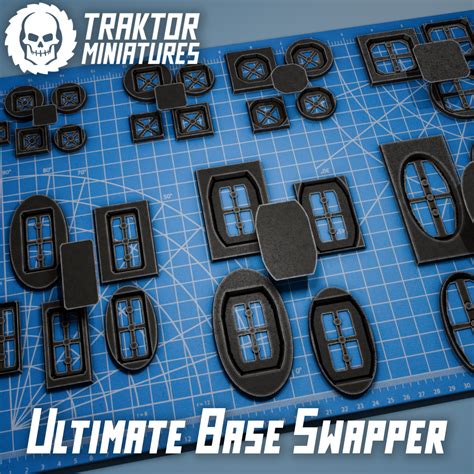 3d File Square Round Base Swapper 🎲 ・3d Printer Model To Download・cults