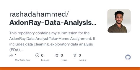 Github Rashadahammedaxionray Data Analysis Assessment This
