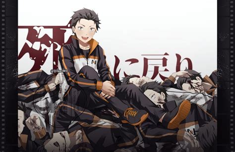 Natsuki Subaru Rezero Kara Hajimeru Isekai Seikatsu Drawn By