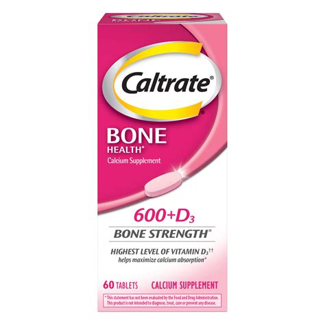 Caltrate 600 D3 60 Tablets One Health