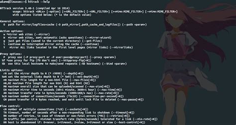 cara mudah clone website dengan httrack website copier linuxsec