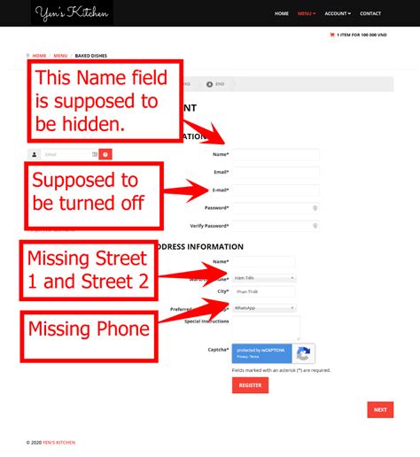 Hikashop Missing Fields On Checkout Registration Form Hikashop