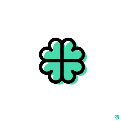 네잎클로버 일러스트 Ai 아이콘 다운로드 Download Four Leaf Clover Vector 어반브러시