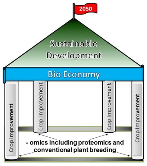 An Illustration Showing That The Omics And The Conventional Plant