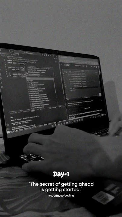 Day 1 🌅 Getting Started With Backend 🚀100daysofcoding