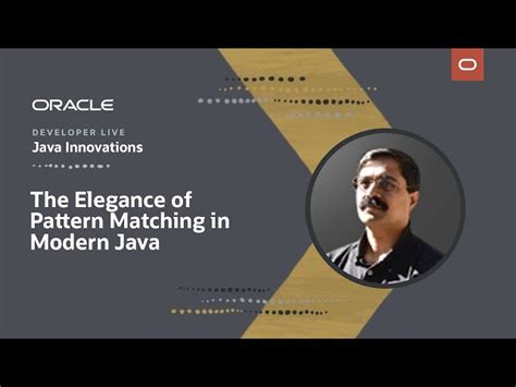 free video the elegance of pattern matching in modern java from java