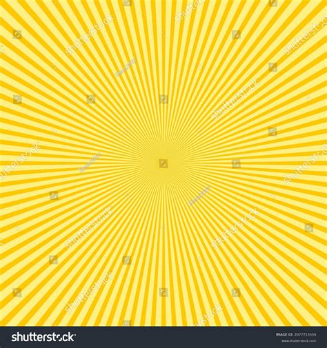 Illustration Yellow Orange Abstract Sun Rays Stock Vector Royalty Free 2077715554 Shutterstock