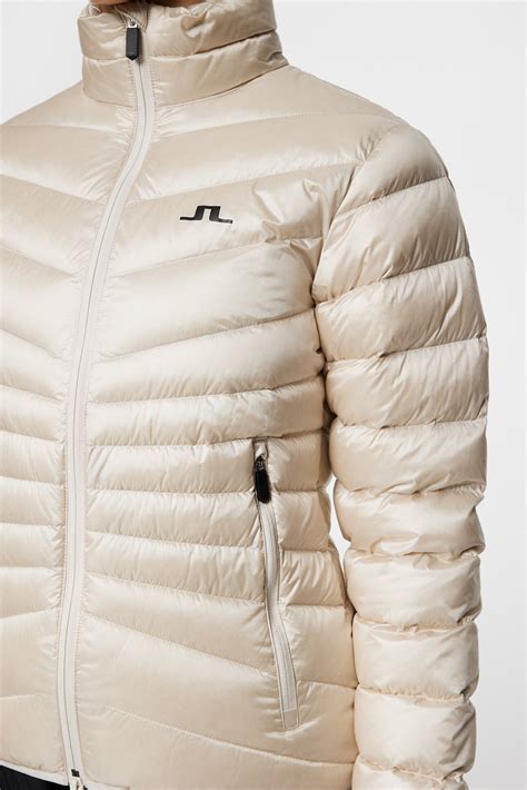 Lara Light Down Jacket Moonbeam Jlindeberg