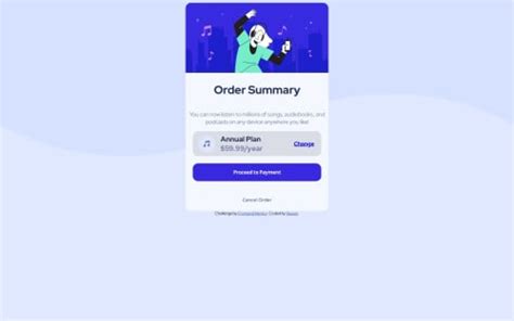 Order Summary Component Using Html And Css Coding Challenge Solution Frontend Mentor