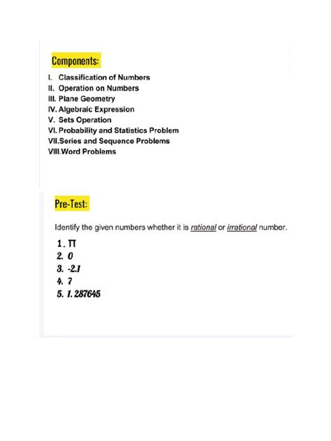 Math For Csc Review Pdf