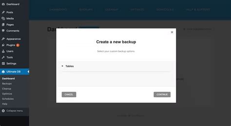 Ultimate Db Manager Wp Database Backup Optimize Pineapple Plugins