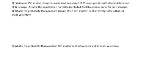 Assume CSP Babes Snapchat Users Send An Chegg Com