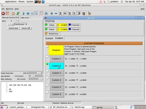 Wrap Text In Label LinuxCNC