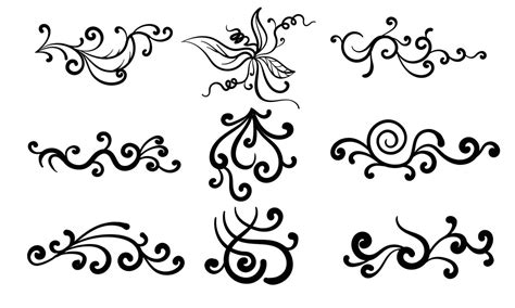 Floral Element Pack Vector Illustration 17585335 Vector Art At Vecteezy