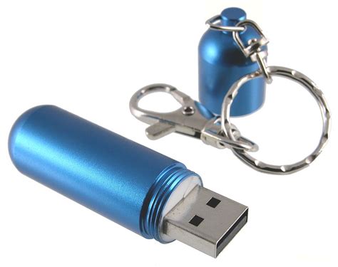 Usb Flash Drive Stainless Steel Capsule Cylinder Cd