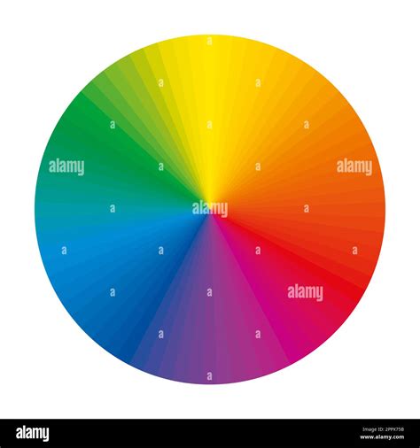 Color Wheel With An Extended Spectrum Of 72 Complementary Color