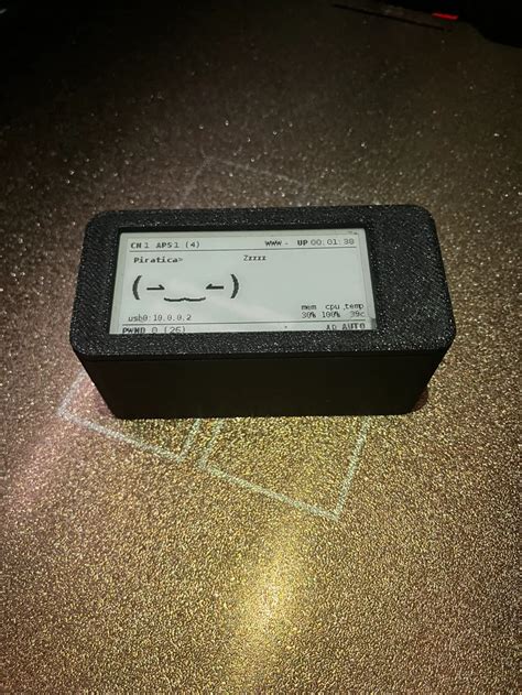 Pwnagotchi Case Pisugar Raspberry Pi Zero Waveshare V4 By Marley Makerworld