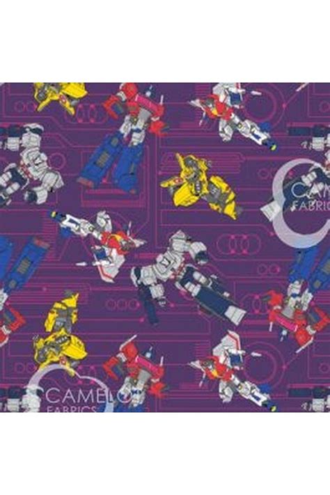 Camelot Fabrics Transformers Galaxy Collection Circuit All About