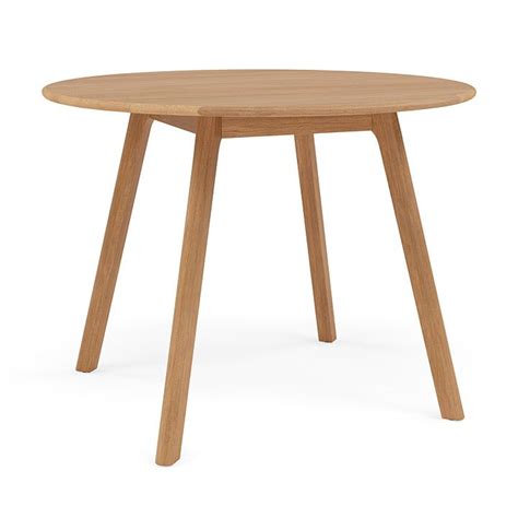 Magnus Solid Wood Dining Table Round Solid Oak