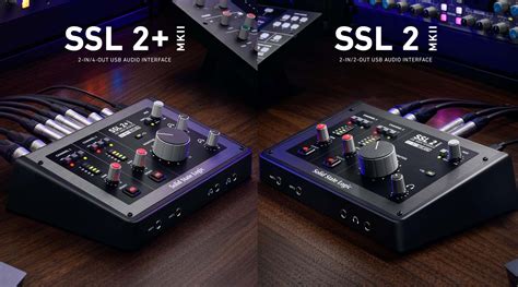 Solid State Logic Ssl 2 And Ssl2 Mkii Interfaces Announced Sounds Easy