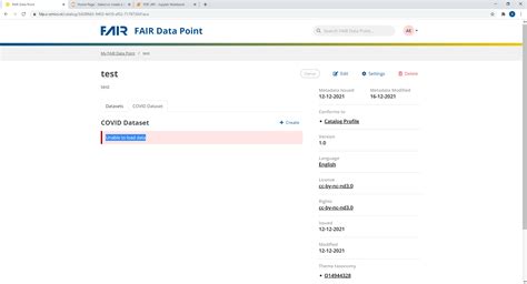 Unable To Get Data Issue Fairdatateam Fairdatapoint Github