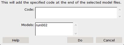 Batch Editing Of Models