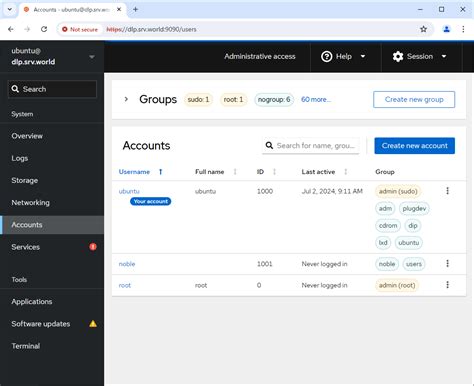 Ubuntu 24 04 Install Cockpit Server World