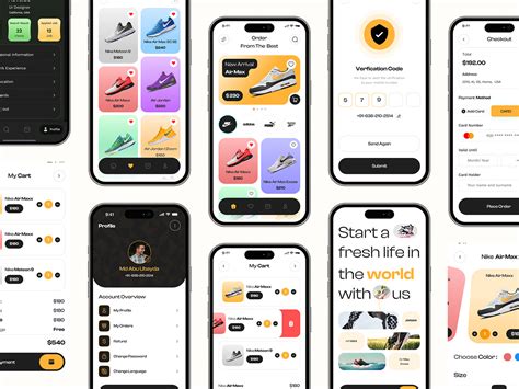 Ecommerce Mobile App Ui Kits Design I Online Store Behance