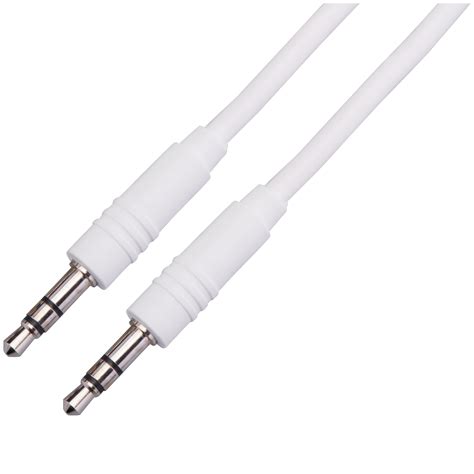 Onn Audio Cable Auxiliary Cord White Walmart Com Walmart Com