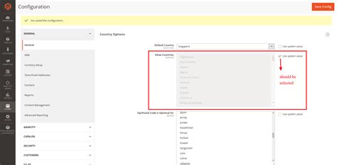 Magento Countries Dropdown In Customer Details In Admin Section Is