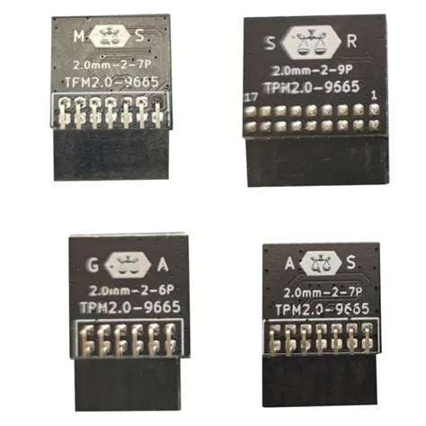 GIGABYTE GC-TPM2.0_S 2.0 TPM Module (12 Pin 12-1) LPC Trusted Platform ...