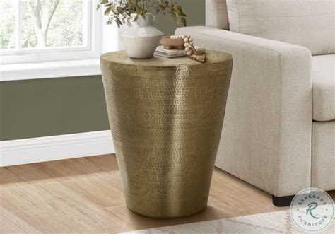3923 Gold Accent Table From Monarch Coleman Furniture