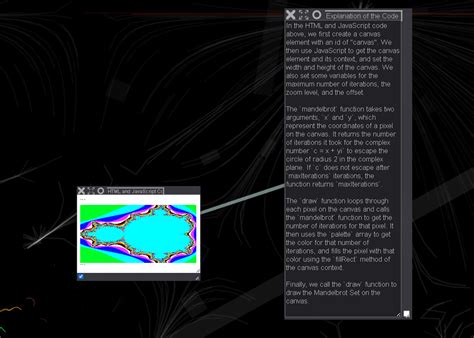 Having Gpt 35 Code The Mandelbrot Set Within The Mandelbrot Set R
