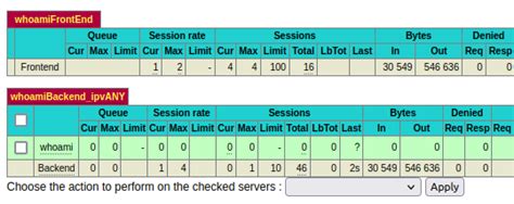 Haproxy Delivers Stats Page Instead Of Proxied Server Networking