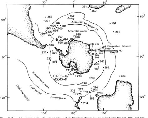Figure 1 From Evidence For Late Eocene To Early Oligocene Antarctic