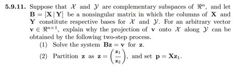 solved 5 9 11 suppose that x and y are complementary