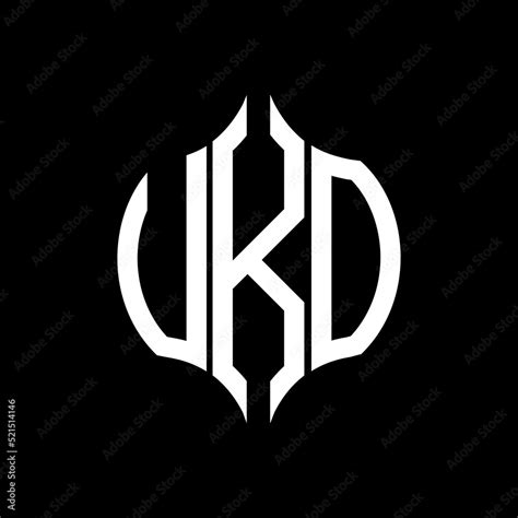 VKO letter logo. VKO best black background vector image. VKO Monogram ...