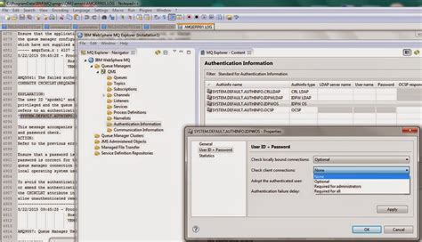 Tech Eureka Websphere Mq Client Throws 2035 Mqrcnotauthorized