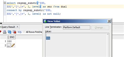 Regexpsubstr With Connect By Is Returning Space And Not Allowed To Convert Result As Number
