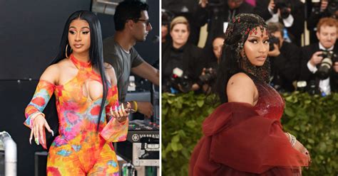 Cardi B And Nicki Minaj Trade Shady Subtle Digs At Each Other On Social Media