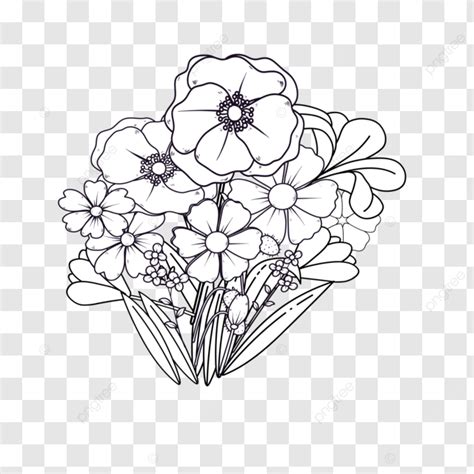 Grass Flower Vector Grass Flower Flower Desing Grass Flower Desing