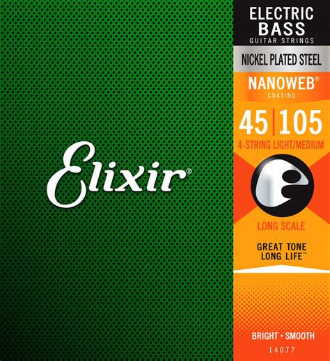 4 String Elixir Strings Premium Quality At Guitar Bros