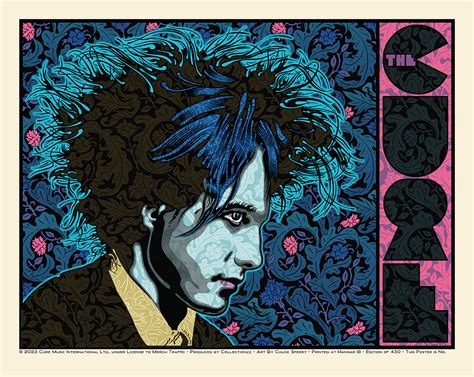 The Cure X Chuck Sperry Poster And Variant Release On Eql Chuck Sperry