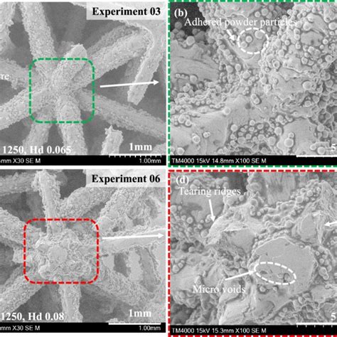 Sem Images To Indicate The Post Compression Effects On The Topography Download Scientific