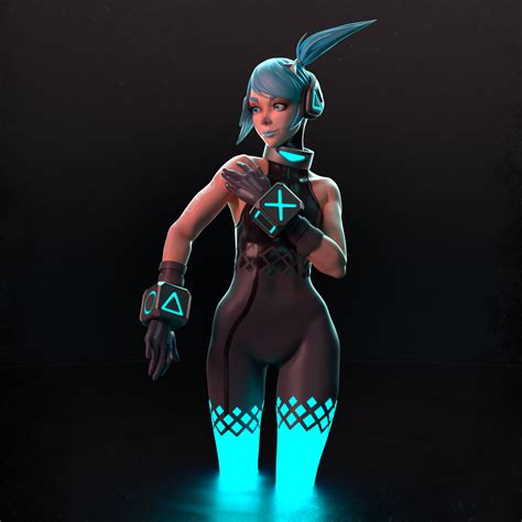 Artstation Ps4 Girl